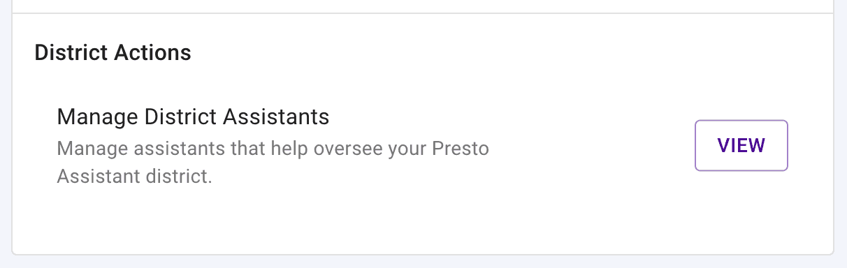 Presto Assistant
